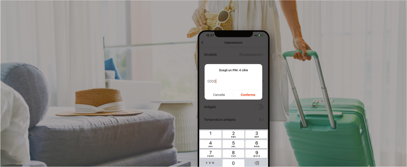 Neve Pro W - cronotermostato wifi 220V – Plikc